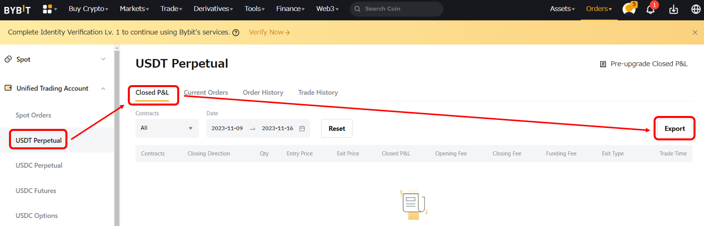 How to get trade history from Bybit – Help Center