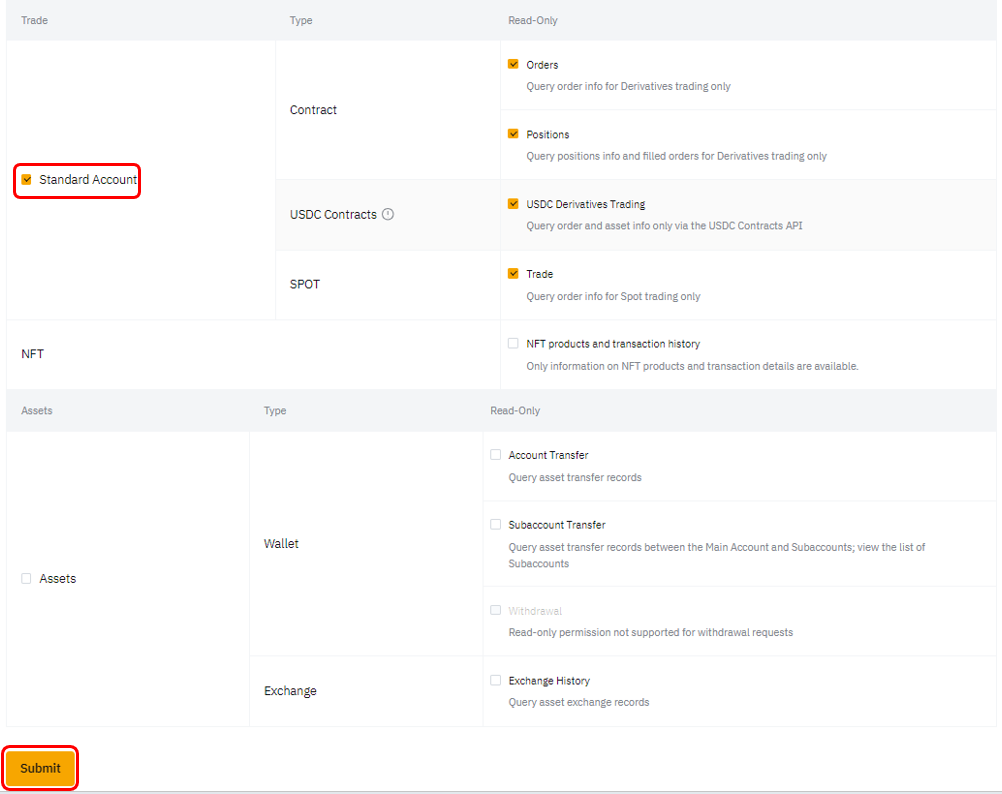 How to get an API key for Bybit – Cryptact Help Center