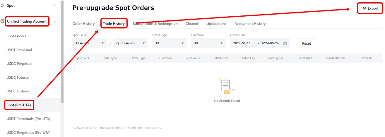 How to get trade history from Bybit – Cryptact Help Center